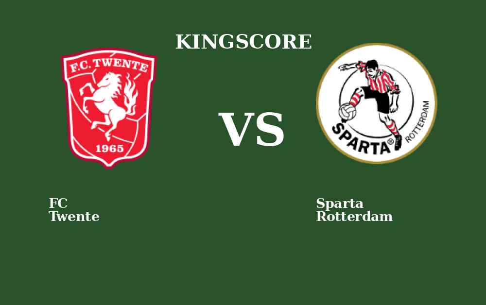 Em Directo: FC Twente vs Sparta Rotterdam - Eredivisie | Acompanhe o Resultado ao Vivo! - KingScore